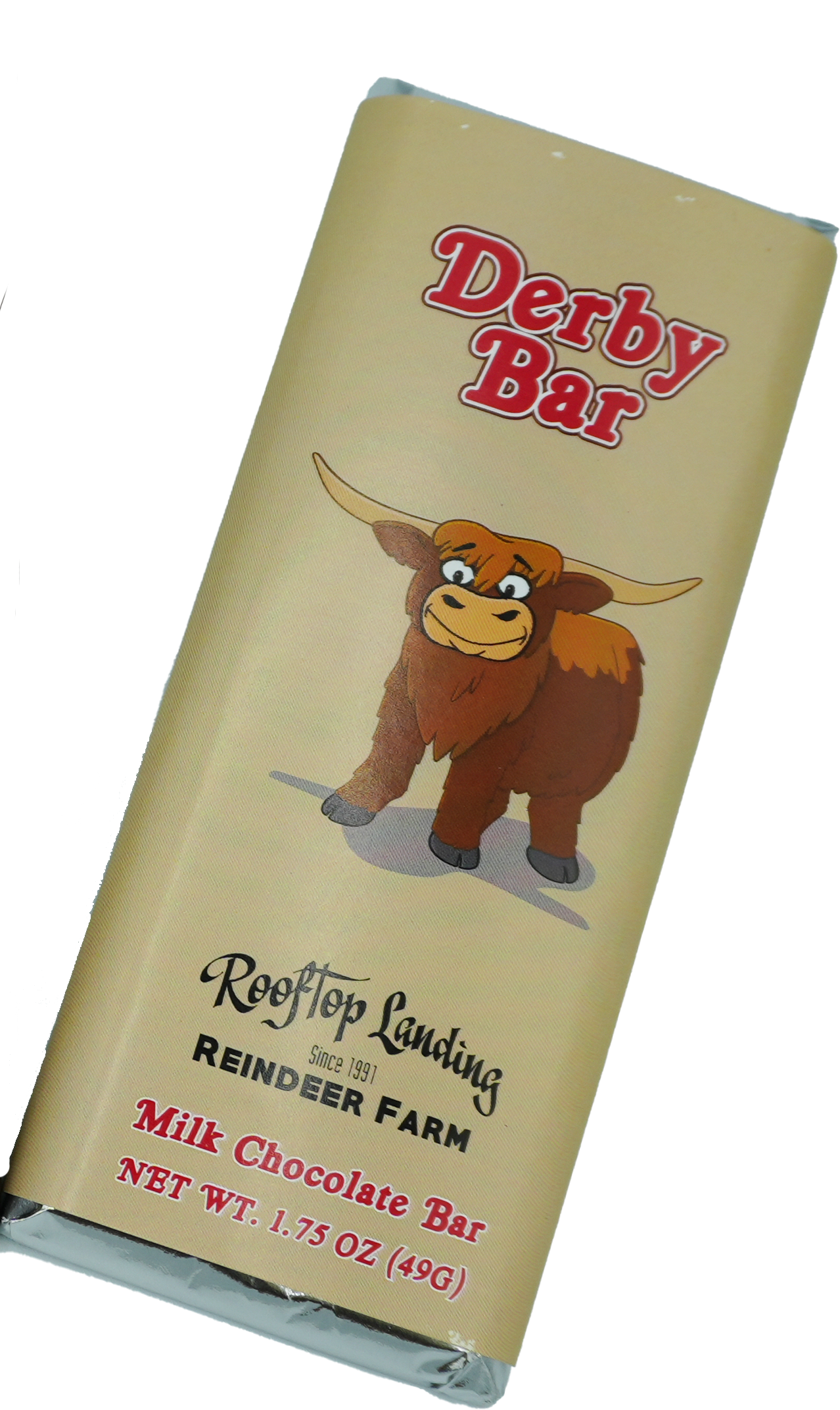 Derby Milk Chocolate Bar - Amusemints | Rooftop Reindeer
